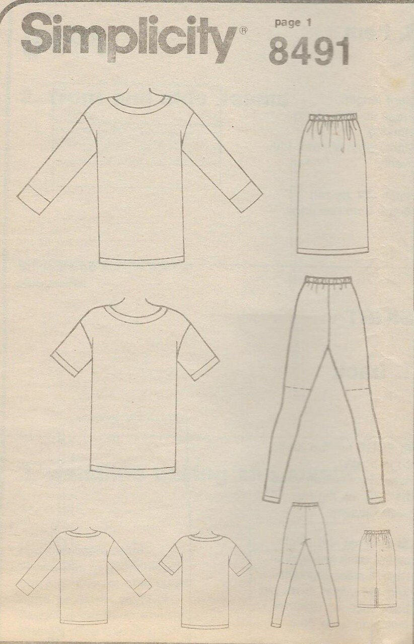 Budget Patterns. C72 SIMPLICITY 8491: MIX & MATCH SIZE 6-16