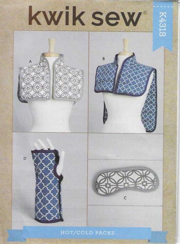 Budget Patterns. 50 KWIK*SEW K4318: HOT OR COLD SHOULDER WRAPS